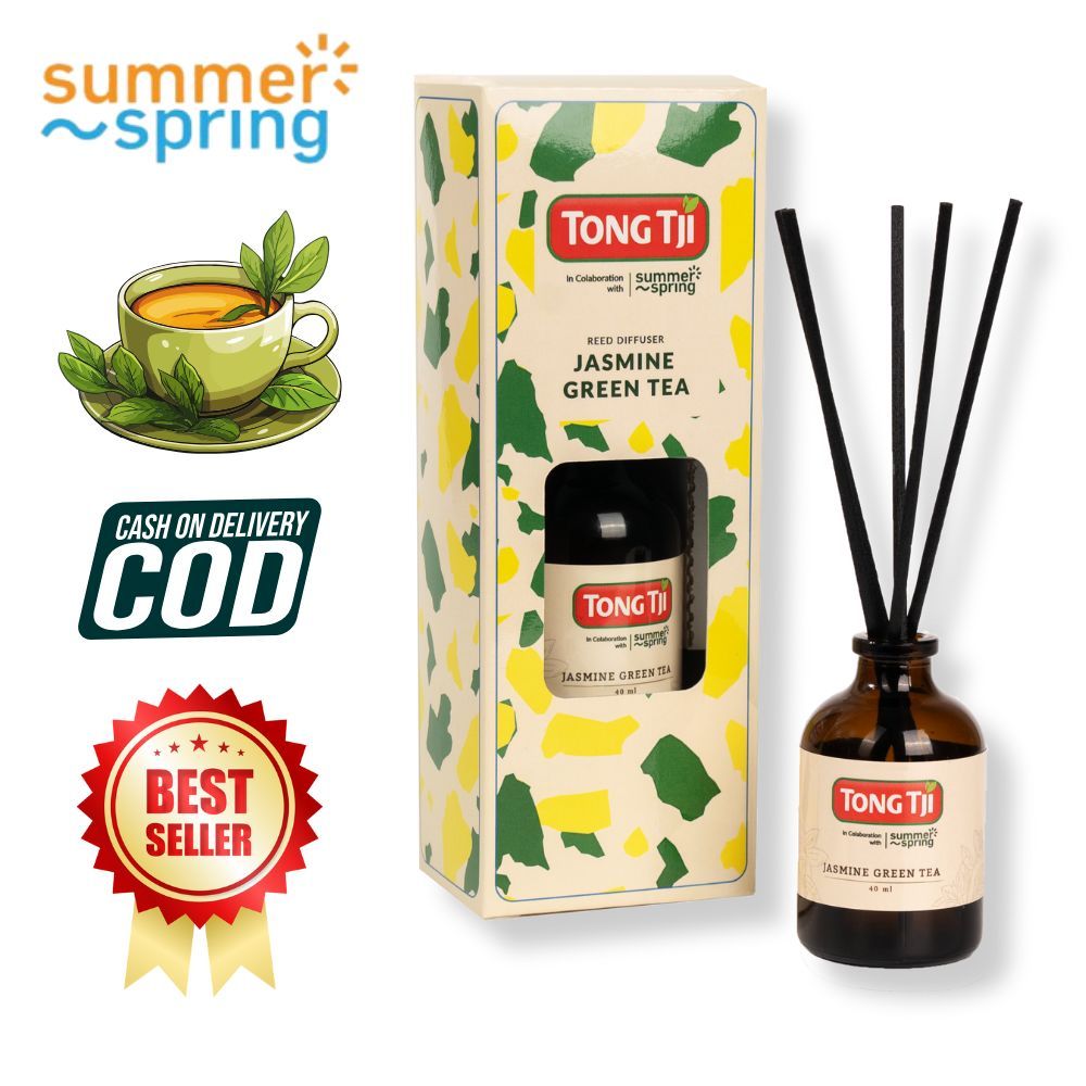 Jual Summer Spring x Tong Tji Reed Diffuser Aromatherapy Jasmine Green ...