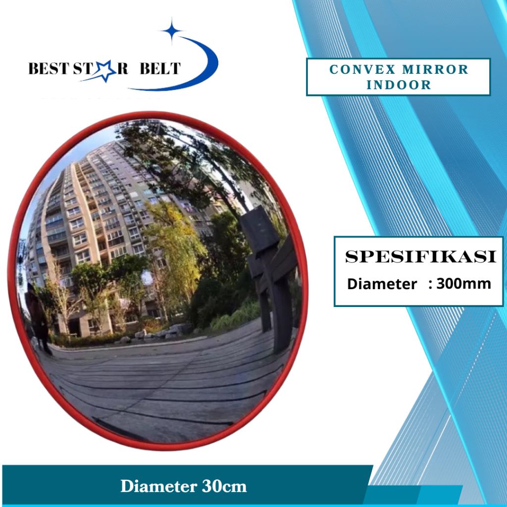 Jual Convex Mirror 300mm Kaca Cembung Dinding 30cm | Shopee Indonesia