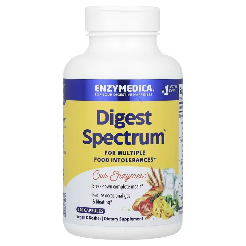 Jual Enzymedica, Digest Spectrum, Complete Food Intolerance 240 ...