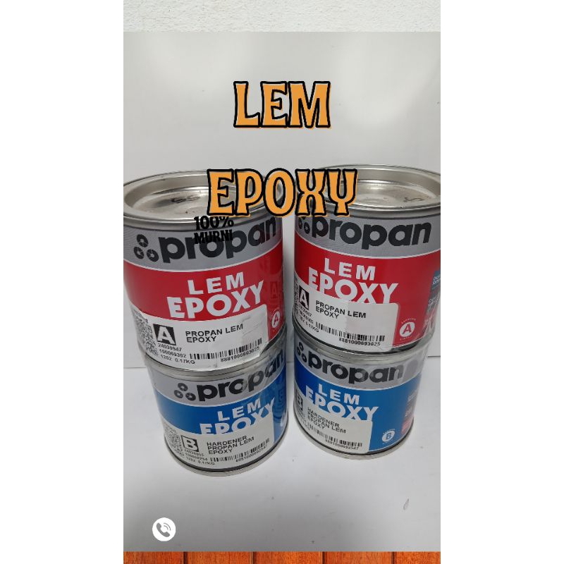 Jual LEM EPOXY 2KOMPONEN PROPAN | Shopee Indonesia