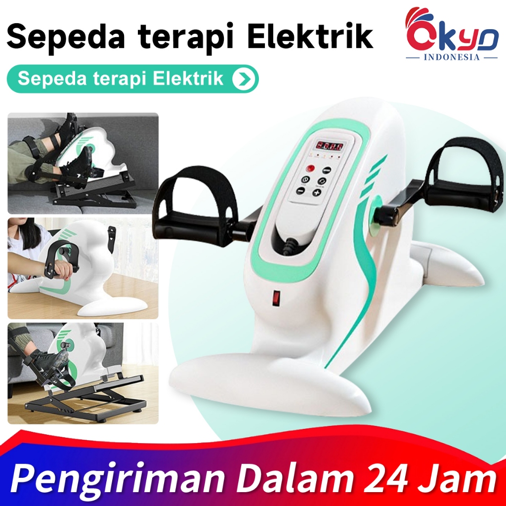 Jual ⭐GARANSI 1 TAHUN⭐Mini Bike/Mini Elektrik Bike/Sepeda Statis Terapi ...