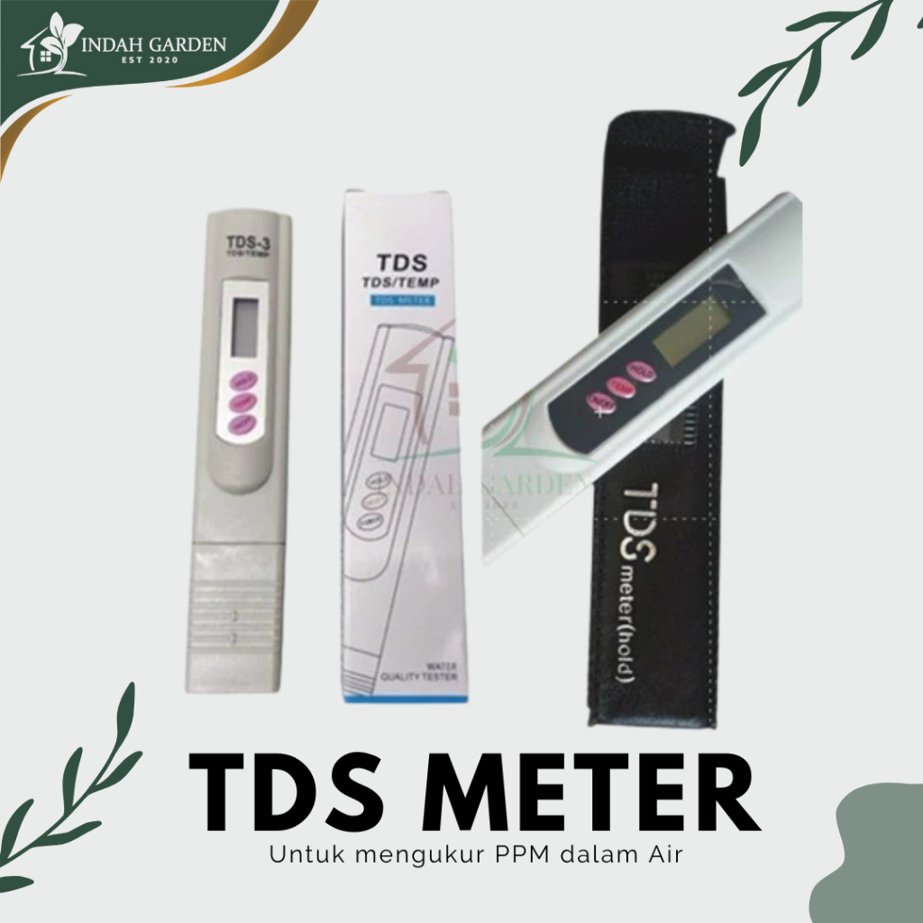 Jual TDS Meter Hold ( ukur PPM dalam Air) hidroponik | Shopee Indonesia