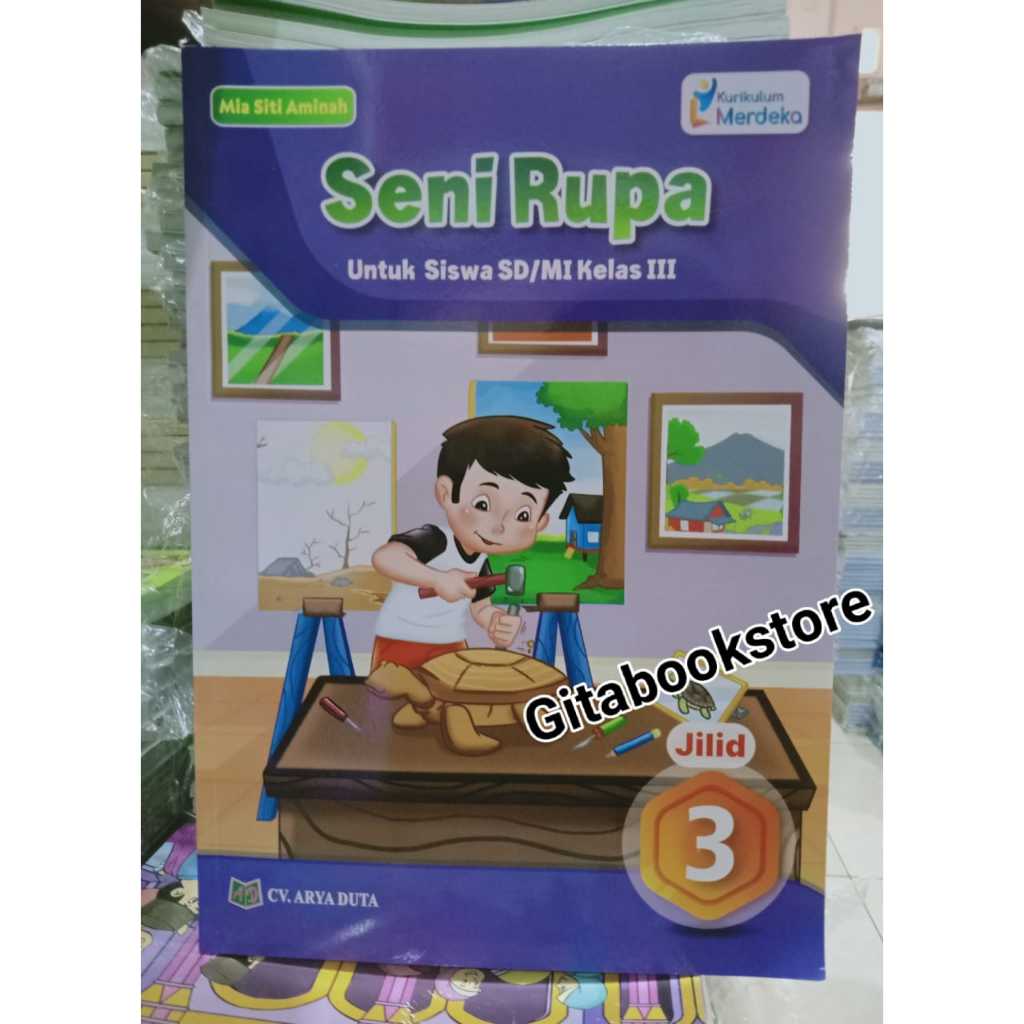 Jual Buku Seni Rupa untuk Siswa SD/MI Kelas 3 Kurikulum Merdeka Arya Duta 2024 | Shopee Indonesia