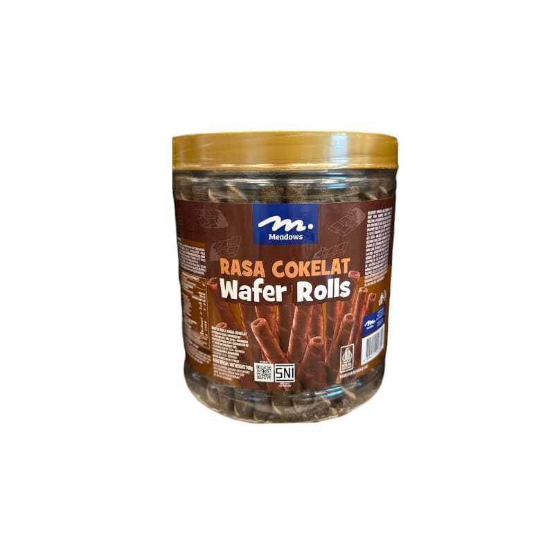 Jual Meadows Wafer Rolls Coklat Vanilla Cheese | Shopee Indonesia