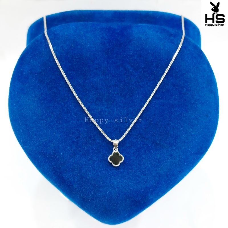 Jual Kalung Dewasa Perak Asli 925 Lapis Emas Putih Model Kalung ...