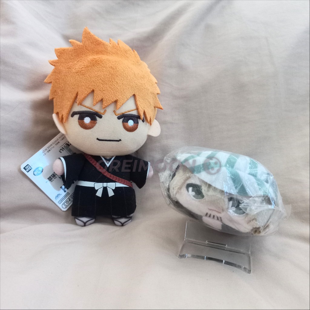 Jual Gantungan Boneka Plush Tomonui Bleach Ichigo Kurosaki, Potekoro ...
