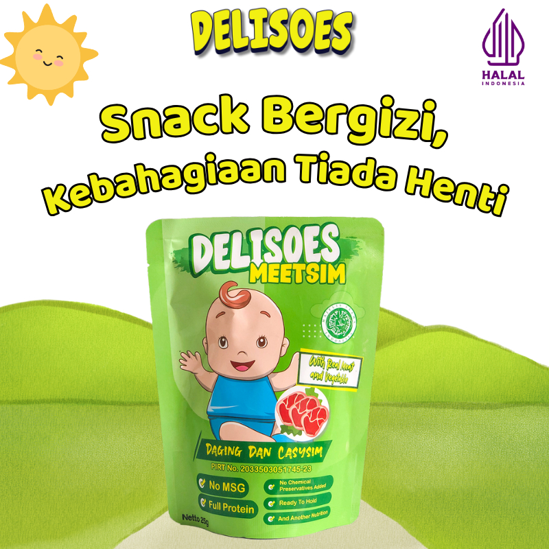 Jual Delisoes Cemilan Anak Sehat I Jajan Bayi 8 Bulan Rasa MEETSIM ...