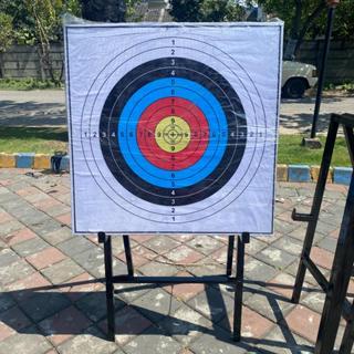 Jual PAKET STAND + BANTALAN PANAHAN UK 50x50 TEBAL 5CM KOMPLIT FACE ...