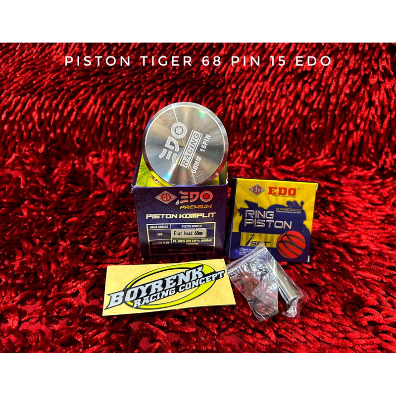 Jual PISTON 68 | 69 | 70 PIN 15 PISTON TIGER 68 PISTON TIGER 70 PISTON ...