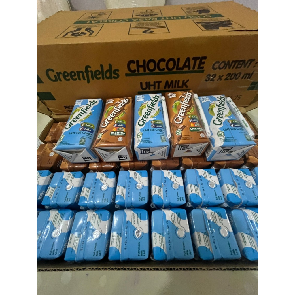 Jual GREENFIELD SUSU UHT 200ML PER PCS | Shopee Indonesia
