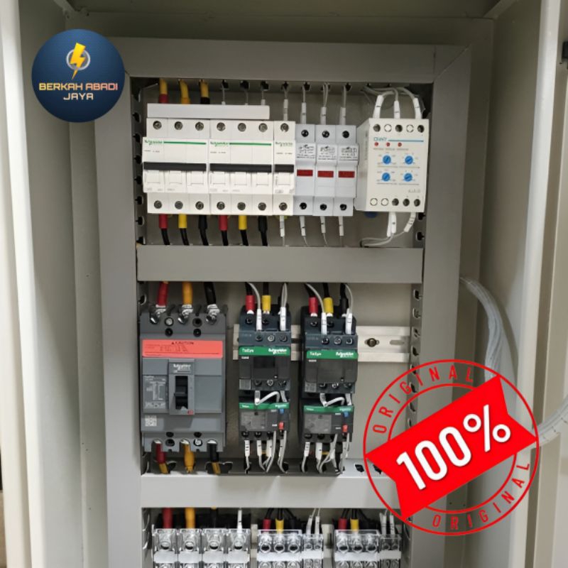 Jual panel dol starter 5,5kw 7,5hp-pk 3phase 2unit + phase failure ...