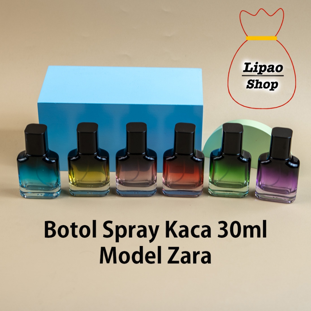 Jual Botol Parfum 30ml Spray Kaca Refill Isi Ulang - DRAT ULIR Model ...