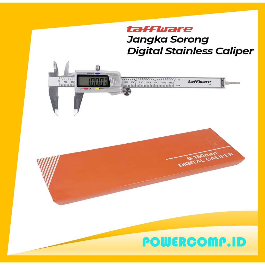 Jual Jangka Sorong Digital Stainless Jangka Sorong Stainless 150 mm Alat Ukur Jangka Sorong 6 ...