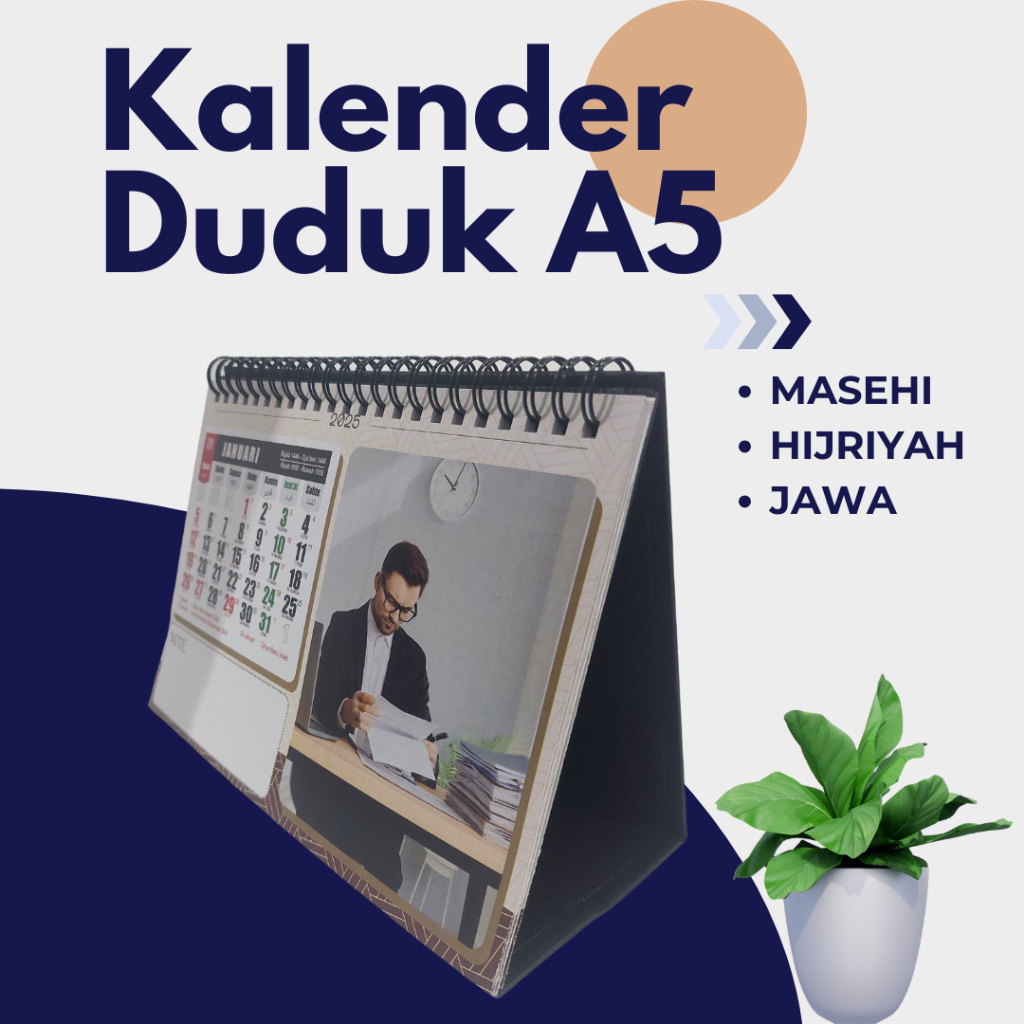 Jual Kalender Duduk 2025 Kalender Meja 2025 Custom | Shopee Indonesia
