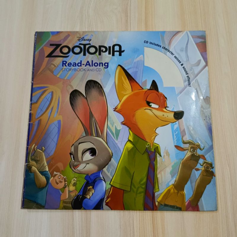 Jual Zootopia Read-Along Storybook | Shopee Indonesia