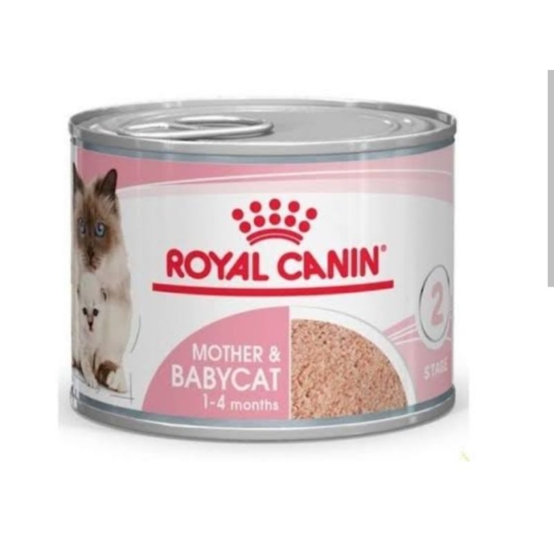 Jual ROYAL CANIN MOTHER BABY CAT WETFOOD 195GR KALENG BABYCAT WET FOOD ...
