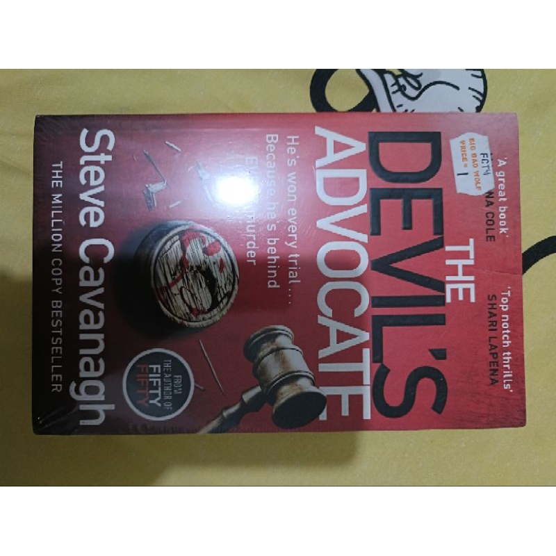 Jual Devil Advocate Steve Cavanagh New Seales PB | Shopee Indonesia