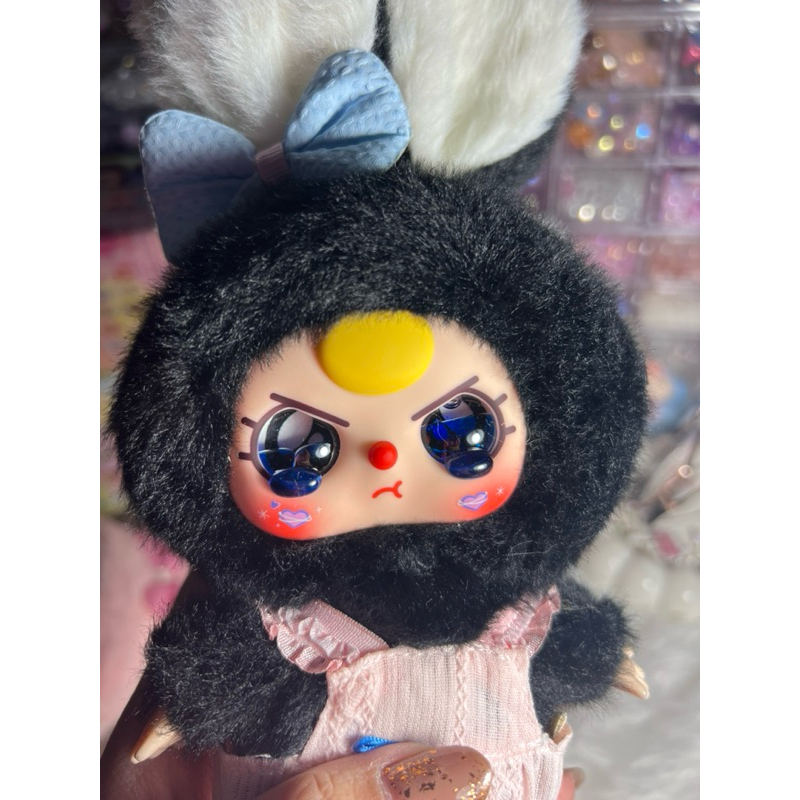 Jual Baby three Macaron hitam special menangis/ BB3 macaron/ Baby three ...