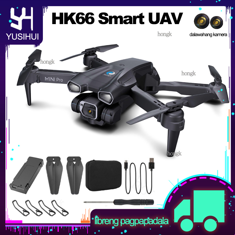 Jual Drone Kamera H66-4K Drone-Drone Mini Quadcopter Anti Jatuh Aliran ...