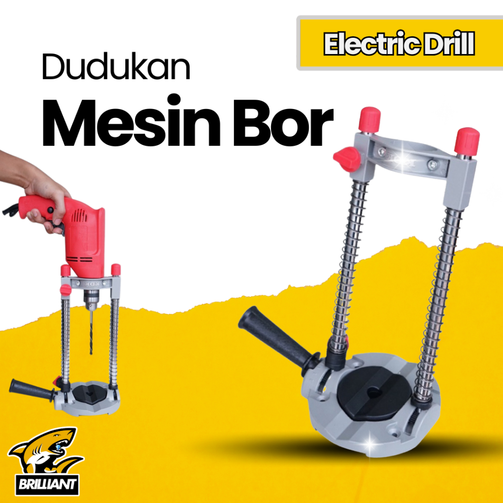 Jual Dudukan Bor Tangan Fleksibel Sudut Derajat Alat Bantu Bor Mobile ...