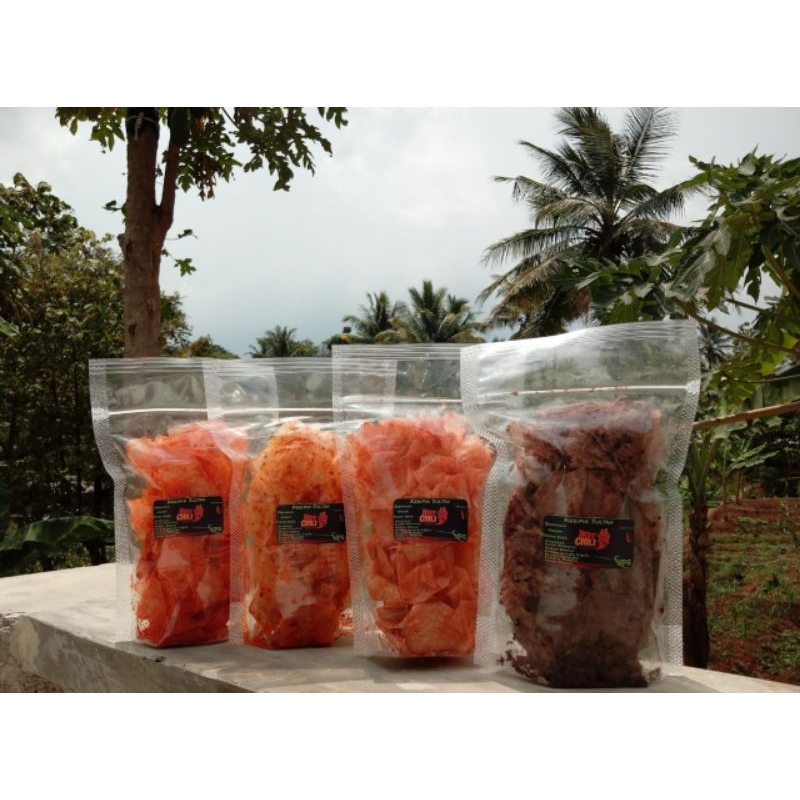 Jual Keripik Kaca Kirca Sultan Berbagai Macam Varian Rasa Pedas ...