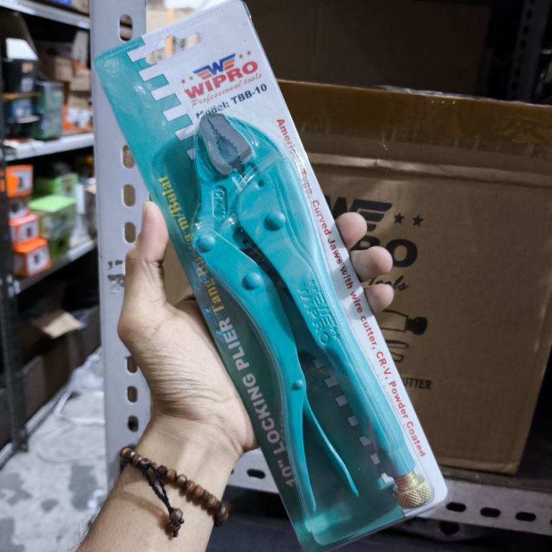 Jual WIPRO TANG BUAYA 10" / Tang Penjepit Serbaguna 10 inch Multifungsi ...