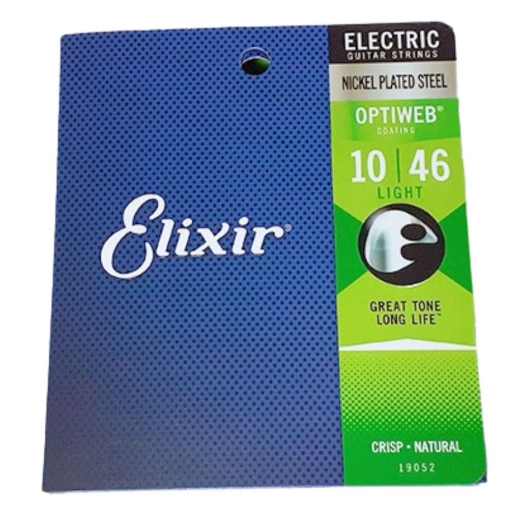 Jual Elixir Optiweb Nickel Plated Steel Electric Strings Light 10-46 | Shopee Indonesia
