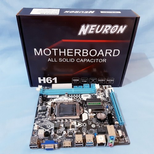 Jual MOTHERBOARD NEURON H61 (INTEL LGA 1155) | Shopee Indonesia