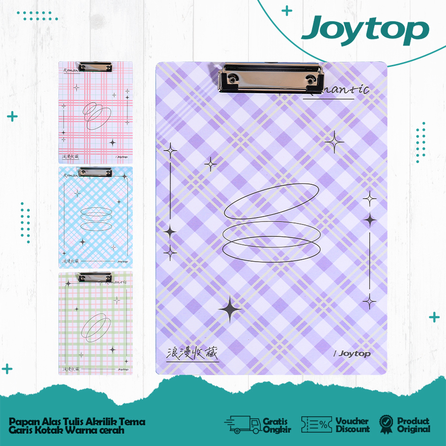 Jual JOYTOP A4 Papan Jalan / Clipboard Test Board Papan Ujian | Shopee ...