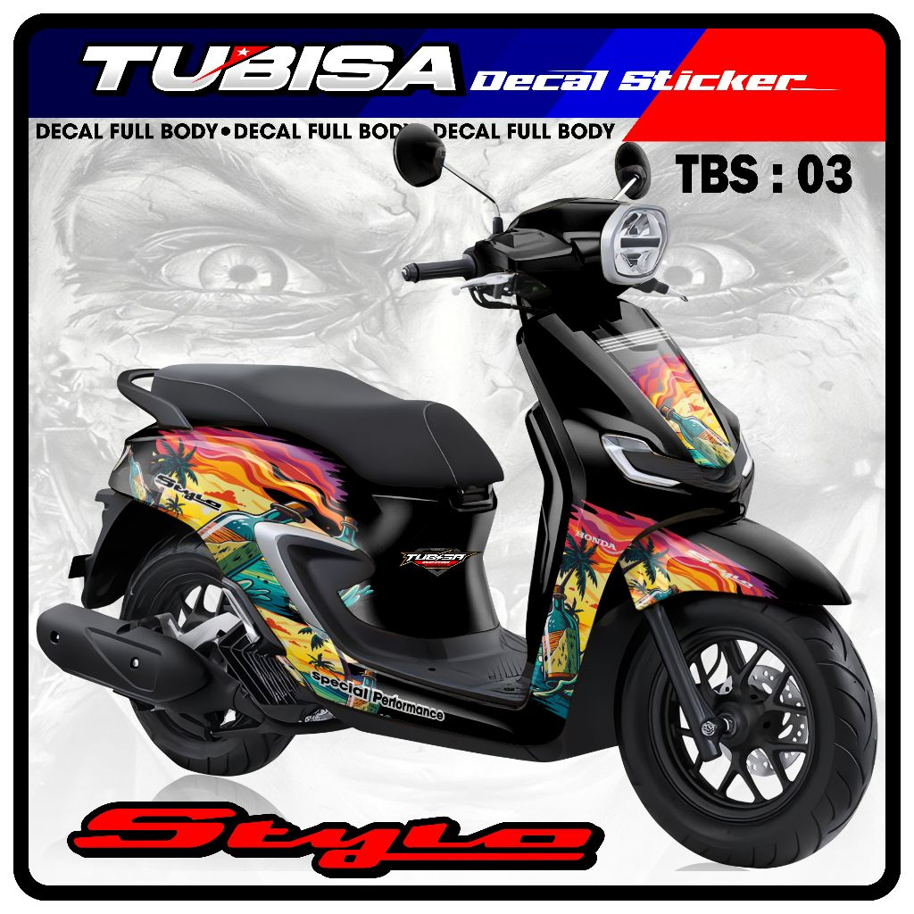 Jual Decal Stiker Stylo 160 Fullbody - Sticker Setiker Dekal Stylo ...
