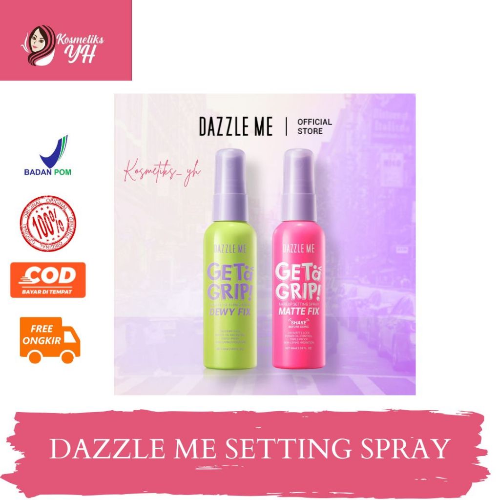 Jual DAZZLE ME SETTING SPRAY MAKE UP ATAU SETTING SPRAY DAZZLE ME ATAU ...