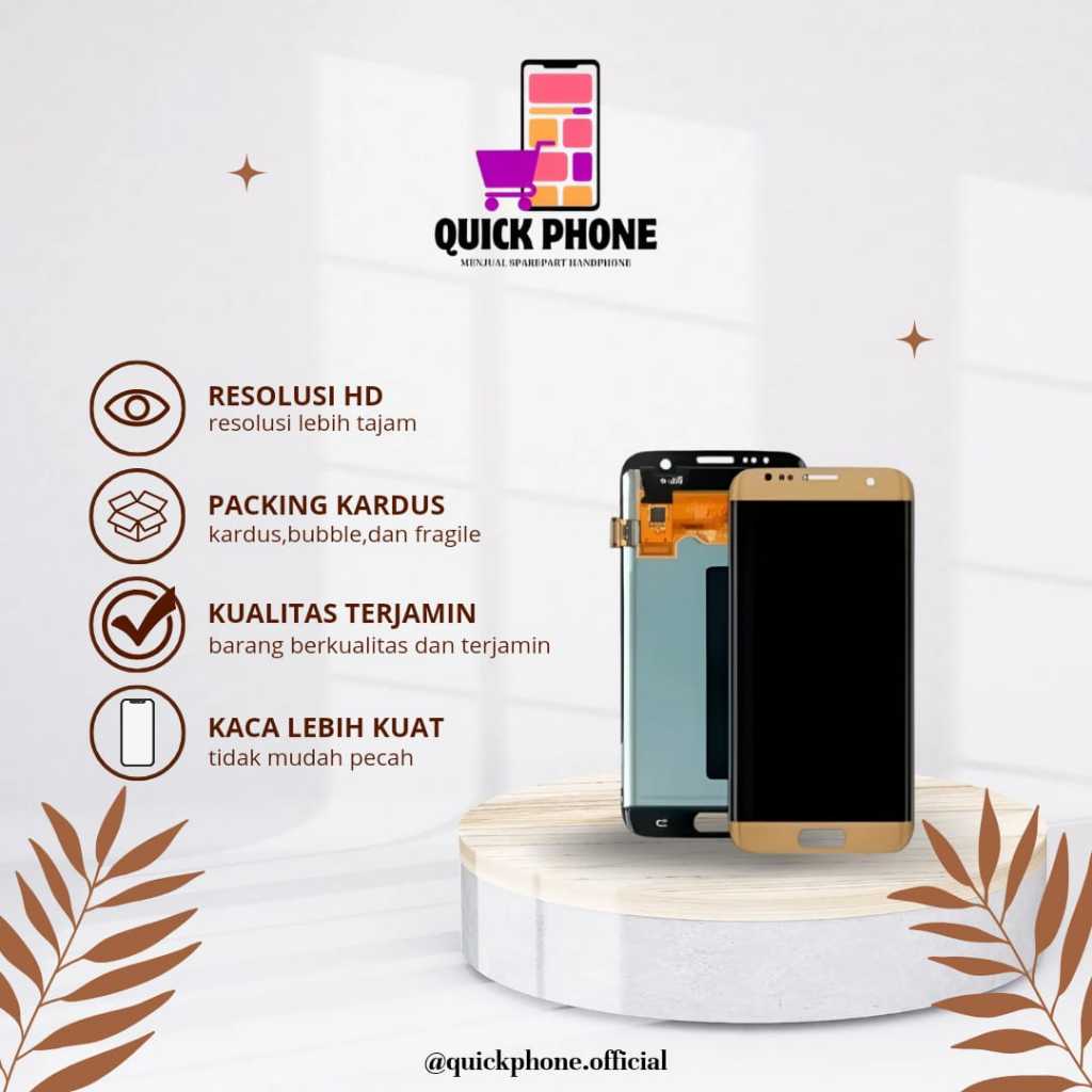 Jual LCD SAMSUNG S7 EDGE OLED ( Free Lem & Obeng set ) | Shopee Indonesia