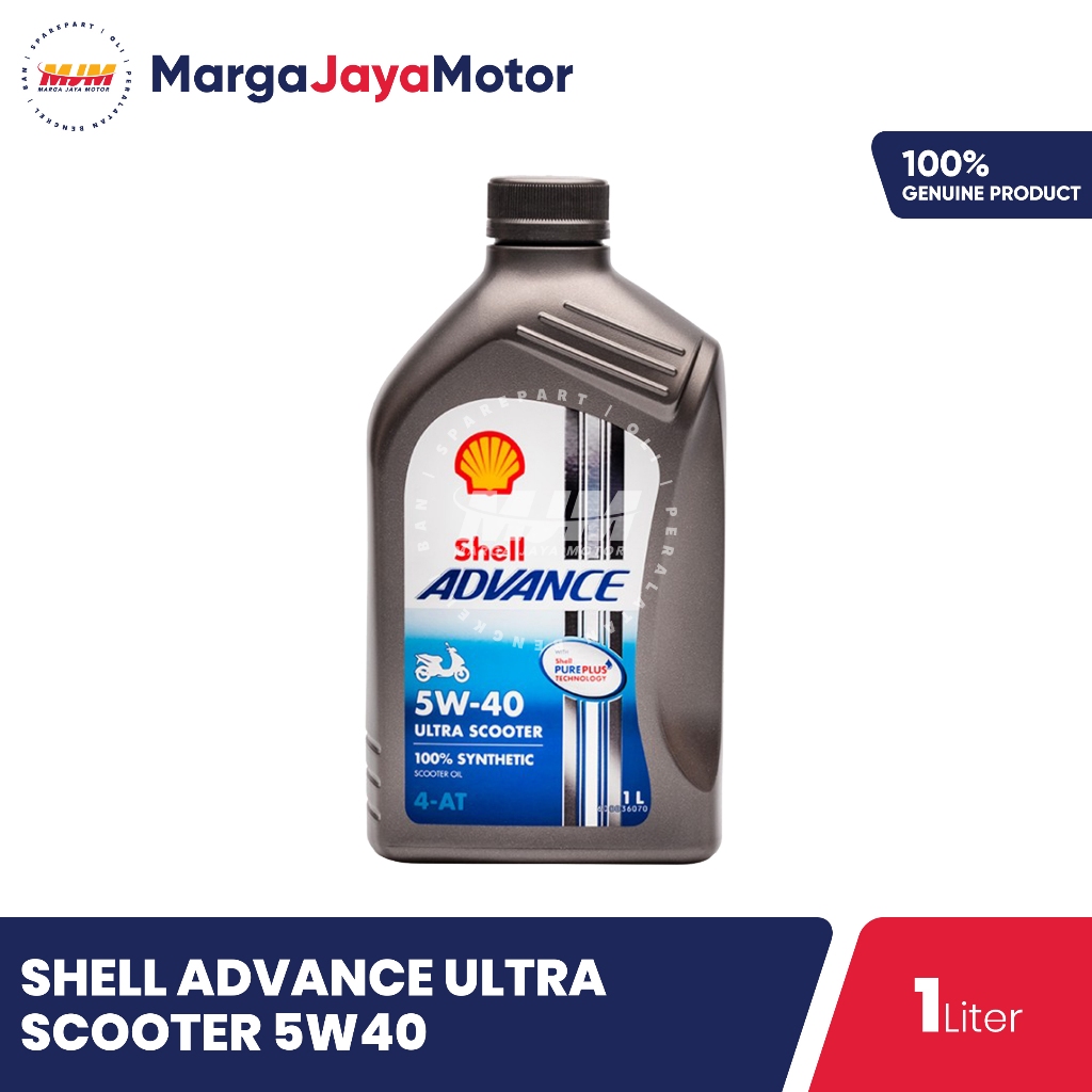 Jual Shell Advance Ultra Scooter Matic 5W-40 1L | Shopee Indonesia