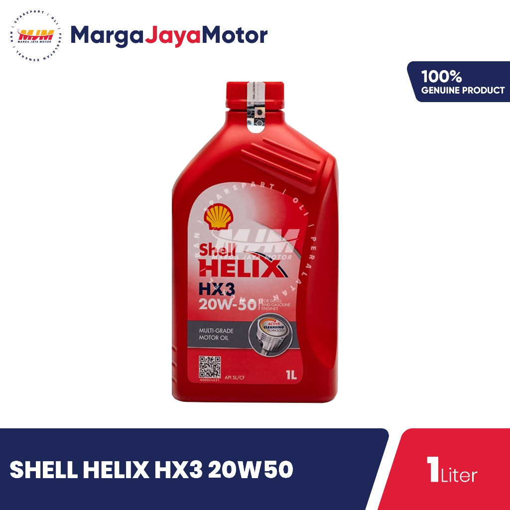 Jual Shell Helix HX3 20W-50 1L | Shopee Indonesia