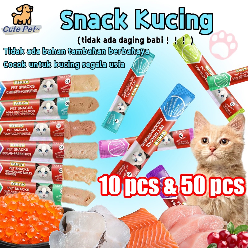 Jual Snack kucing Snack Hewan Peliharaan Cemilan Kucing 15g Cat Snack ...