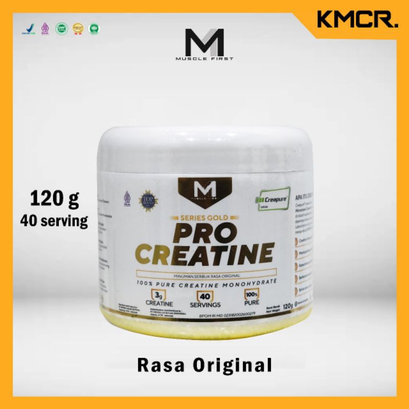 Jual MUSCLE FIRST M1 PRO CREATINE 120gr SERIES GOLD - KMCR NEXTLEVEL ...
