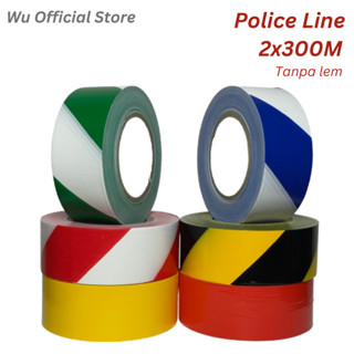 Jual Police Line / Garis Polisi / Safety Line / Barricade Line 2 inch x ...