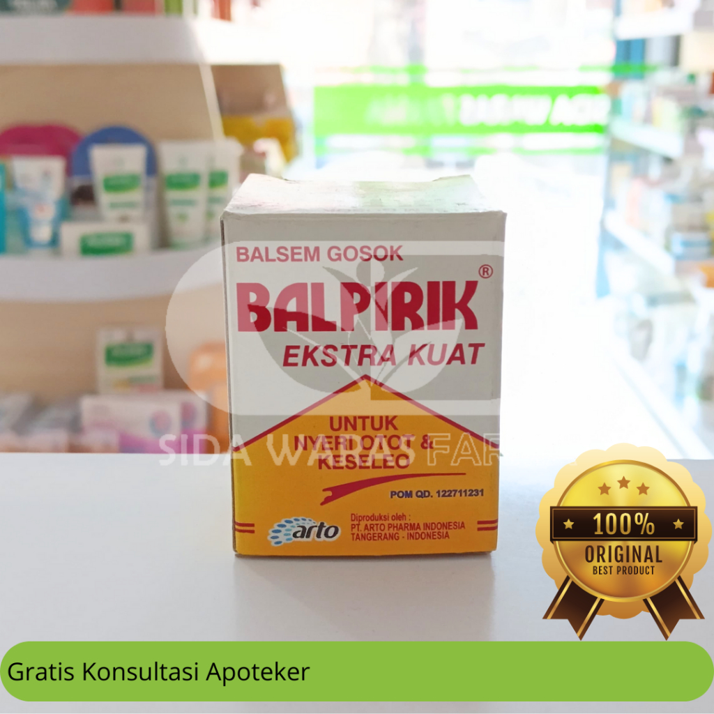 Jual BALSAM BALPIRIK EXTRA KUAT (KUNING) | Shopee Indonesia