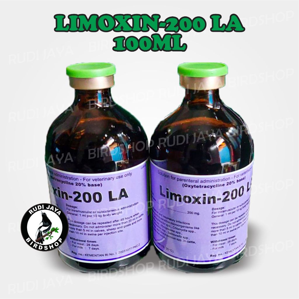 Jual LIMOXIN-200 LA 100ML ASLI TMC HOLLAND OBAT LUAR HEWAN TERNAK SAKIT ...
