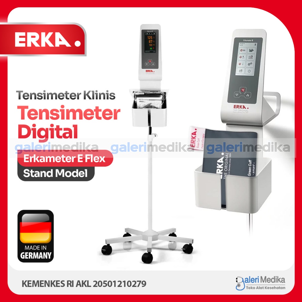 Jual ERKA Erkameter E Flex Stand Tensimeter Digital German Quality ...