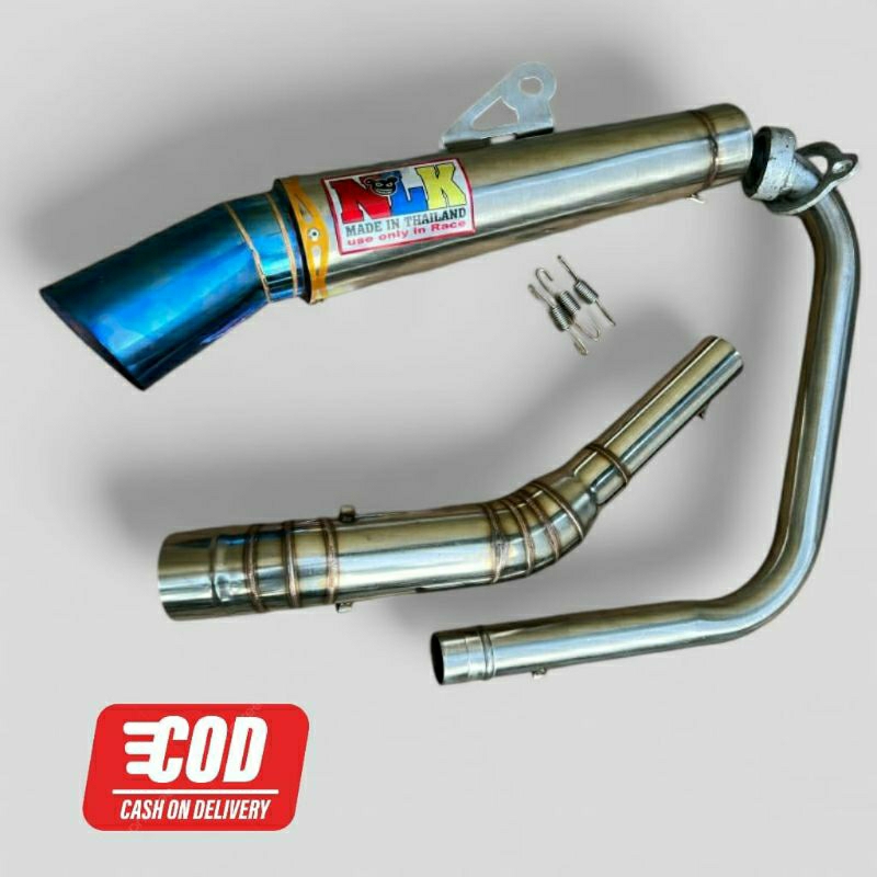 Jual (P)Big elbow NLK conical exhaust pipe Muffler open tmx 125 155 tmx ...
