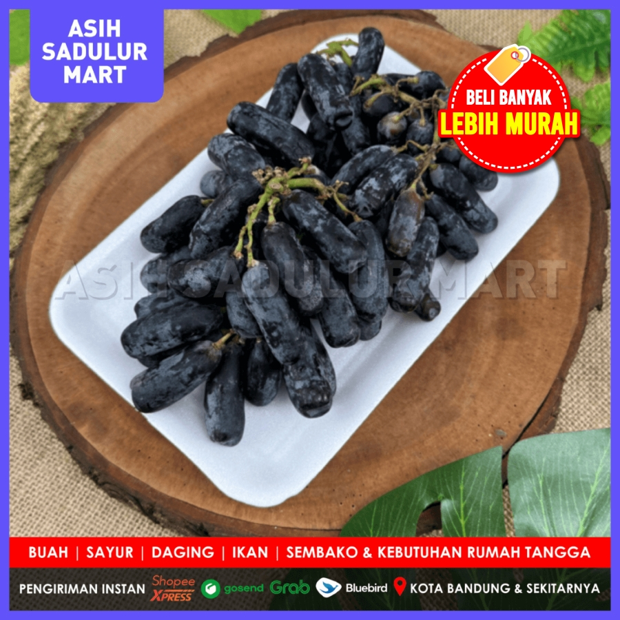 Jual Anggur Jari 500gr Autumn Moondrop Super Manis Promo Murah Diskon ...