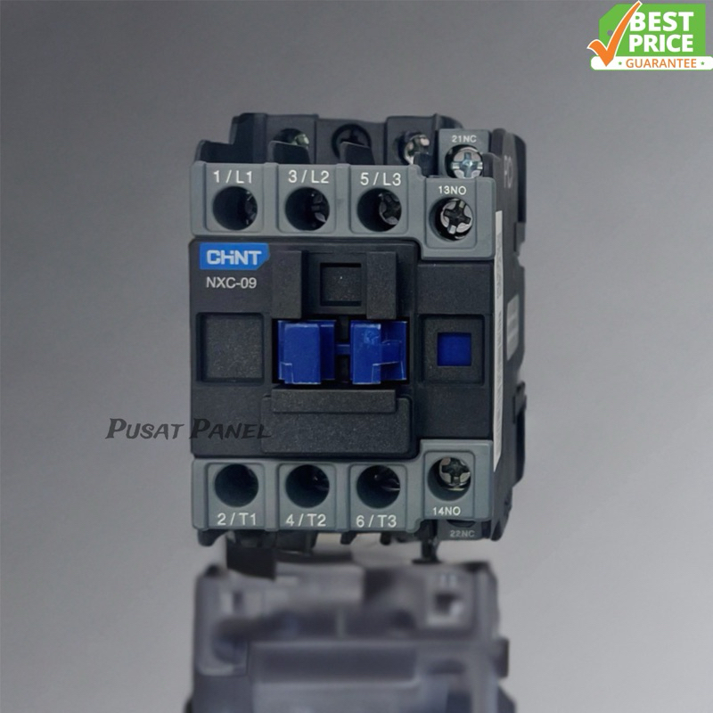 Jual NXC09 Kontaktor / Contactor Chint NXC-09 4kW 1P 20A 3P 9A | Shopee Indonesia