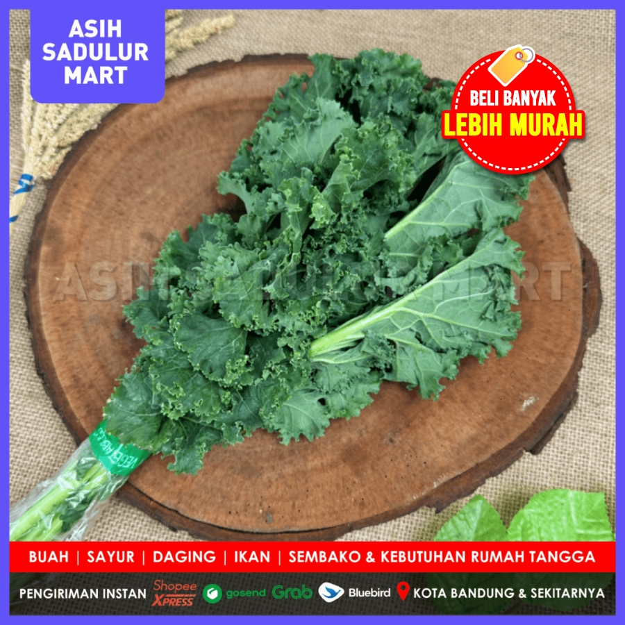 Jual Kale 500g / 250g Sayur segar Bandung | Asih Sadulur Mart | Shopee ...