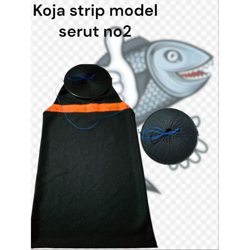 Jual koja strip model serut nomer 2, wadah ikan atau belut bahan jala ...