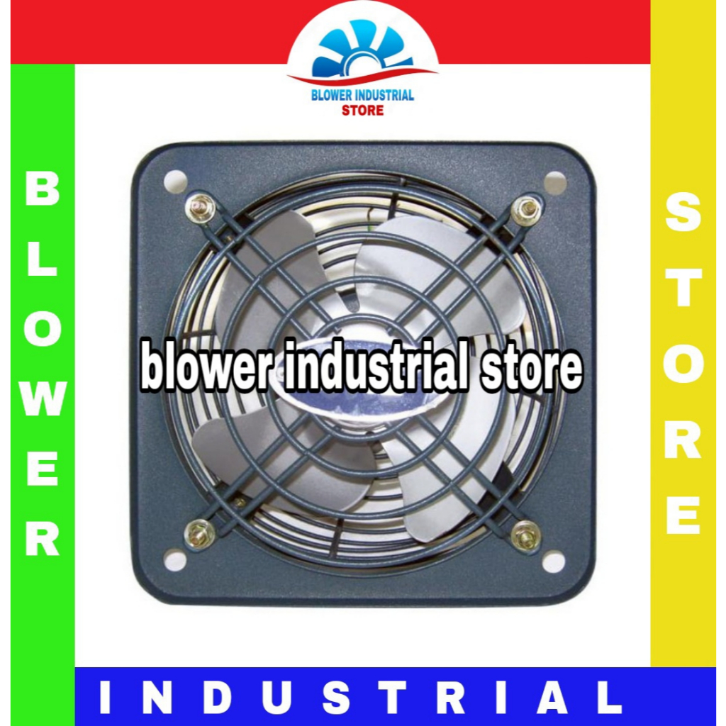 Jual Blower Exhaust Fan 6 Inch 220 Volt 1 Phase Kipas Dinding Exhos ...