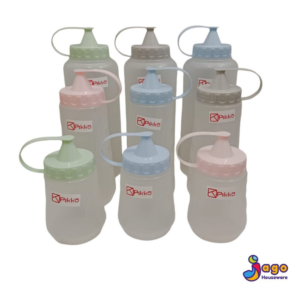 Jual Botol Kecap 300ml 500ml 1000ml / Sauce Keeper / Botol Saos Refill ...