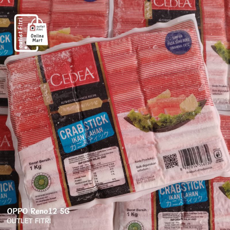 Jual [1kg] CEDEA Crab Stick | Shopee Indonesia