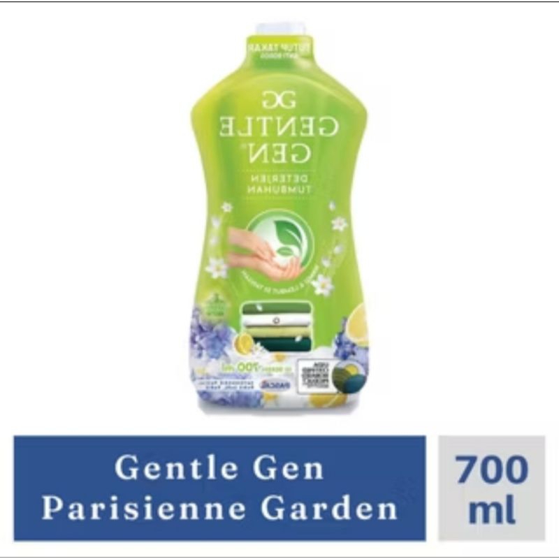 Jual GentleGen detergen cair botol 700ml. Gentle gen kemasan botol ...