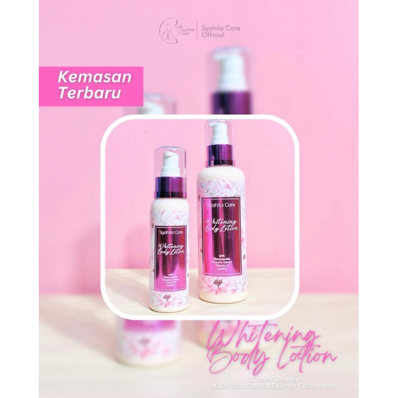 Jual HANDBODY SYAHILA CARE | WHITENING BODY LOTION SYAHILA CARE 100ml ...